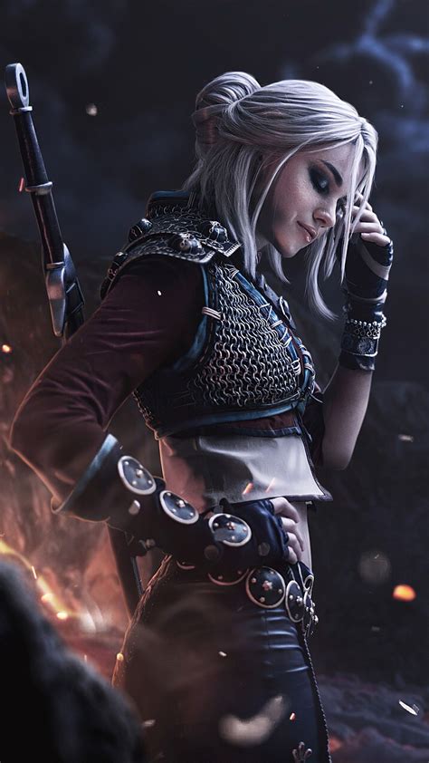 Witcher 3 Ciri Art 2019 Iphone Wallpapers Artofit