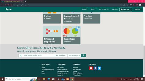 Bug Lessons Number Of Topics Are Overlapped By Search Bar · Issue
