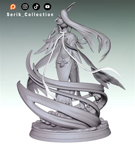 Xianyun Genshin Impact 3d Model 3d Printable Cgtrader