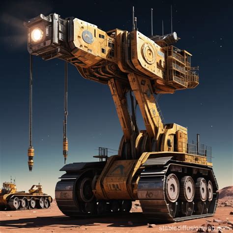 Sci Fi Asteroid Mining Platform Stable Diffusion Online Sci Fi Asteroid Mining Platform Stable Diffusion Online