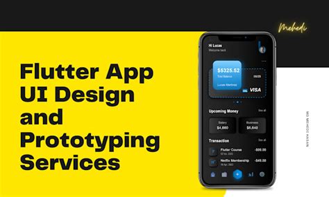 Provide Flutter App Ui Design And Prototyping Services By Mehedi2204