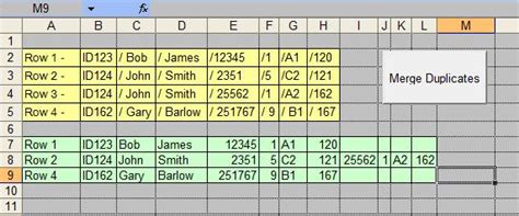 vba excel 2007 macro move duplicates stack overflow