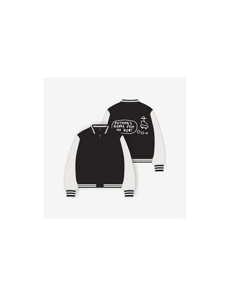 Kickflip Flip It Kick It Goods Knitted Varsity Jacket