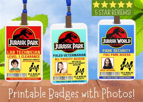 Jurassic Park Decor Etsy