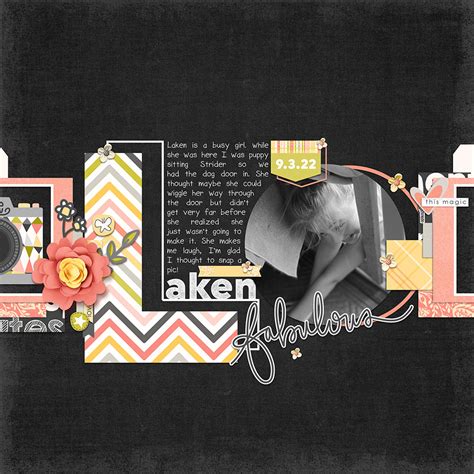 Offset Stroke Digital Scrapper