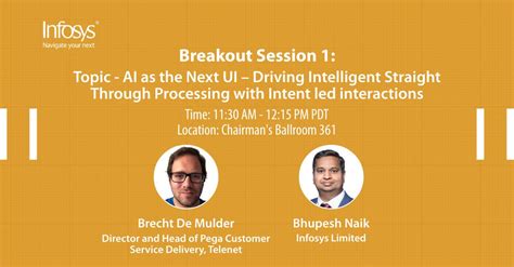 Ai As The Next Ui Infosys And Telenet Infosys Enterprise Application