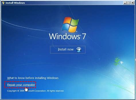 How To Repair Windows 7 Boot Loader