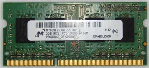 Micron Technology Ddr3 2gb Laptop Ram Alberton Gumtree South Africa