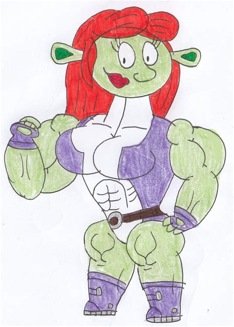 Princess Fiona As She Hulk By Sithvampiremaster27 On Deviantart