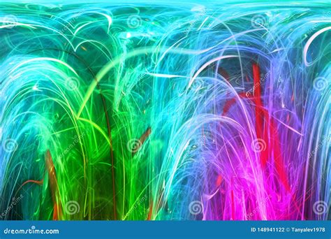 Abstract Digital Fractal Explosion Fantasy Design Dynamic Overlay