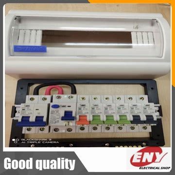 NEW SBE 10 Way Distribution Box DB Full Set Single Phase 63a RCCB 0 1ma C W MianSwitch 2Pole