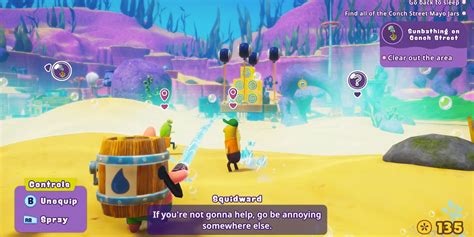All Quest Mini Games In Spongebob Squarepants The Patrick Star Game