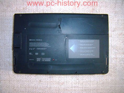 Notebook Hp Omnibook 600c Музей компьютеров