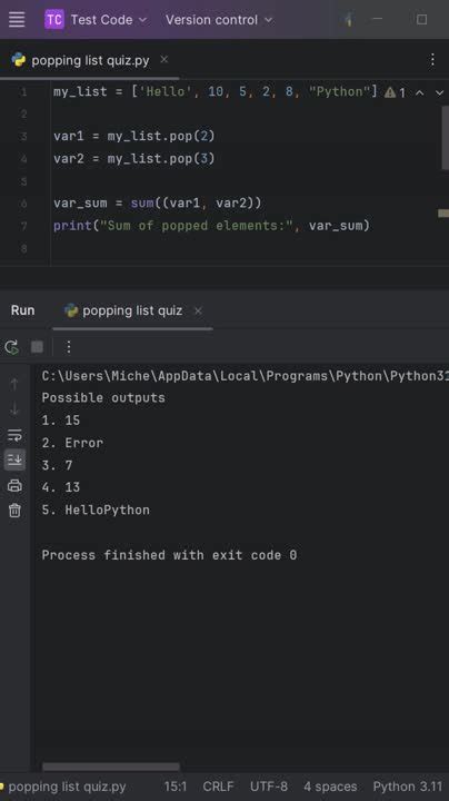 2m Python Dev On Linkedin Python Pop Quiz Can You Guess The Output