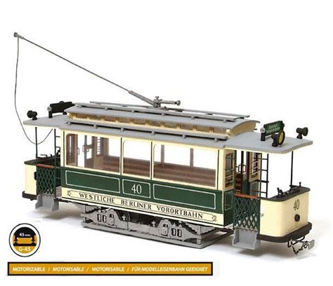 Occre Berlin Tram Model Kit 53004 | Hobbies