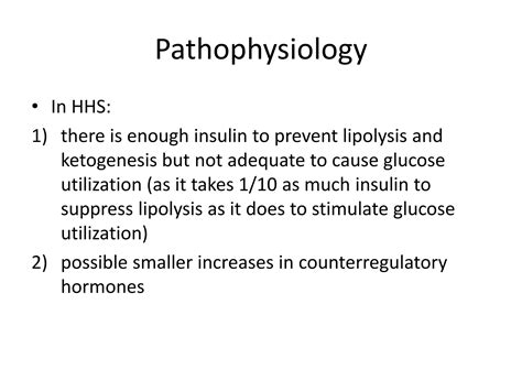 Hyperosmolar Hyperglycemic State Pptx