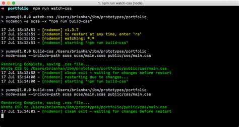 Watch And Compile Your Sass With Npm By Brian Han Medium