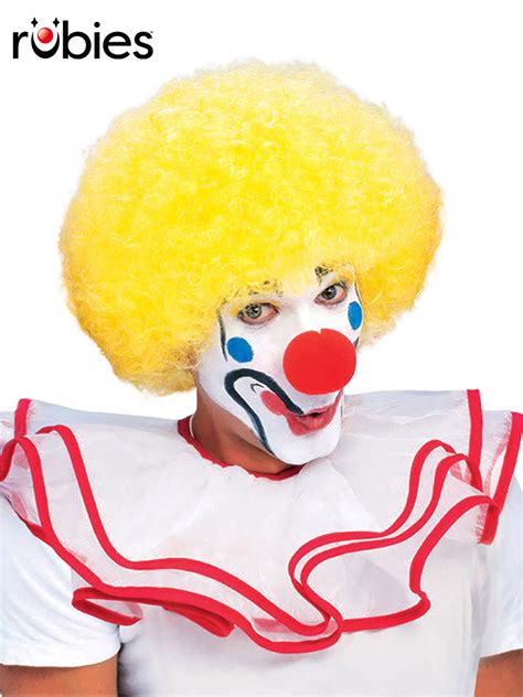 Afro Yellow Wig Adult Rubies Deerfield