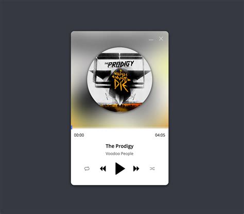 Audio Player On Behance