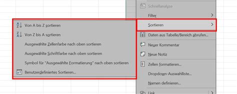 Excel Tabelle Sortieren So Klappts Schnell Und Einfach
