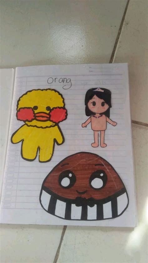 Paper Duck Template Aesthetic Templates Paper