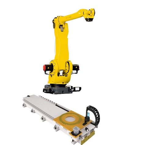 5 Axis Fanuc Palletizing Robot Industrial M 410ib 140h With Gbs Robot Rail