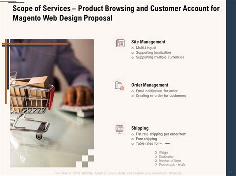 Magento Web Design Proposal Powerpoint Presentation Slides Presentation Graphics