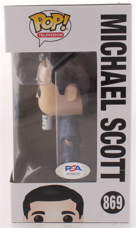 Steve Carell Signed The Office 869 Funko Pop Vinyl Figure Psa Hologram Pristine Auction