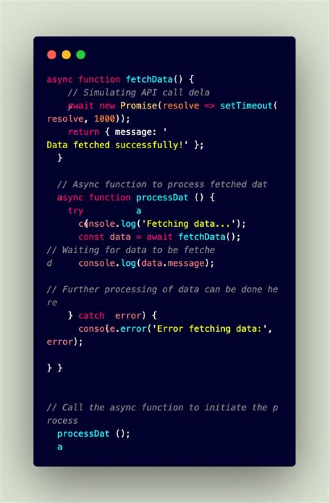 How To Use Async And Await In Javascript Jayraj Singh ⚡ Posted On The Topic Linkedin