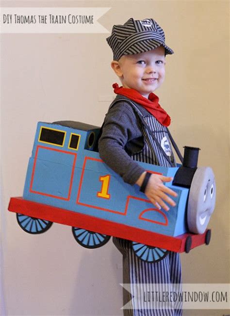 Diy Thomas The Train Costume Thomas The Train Costume Train Costume