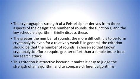 Information And Network Security 23 Linear Cryptanalysis Ppt