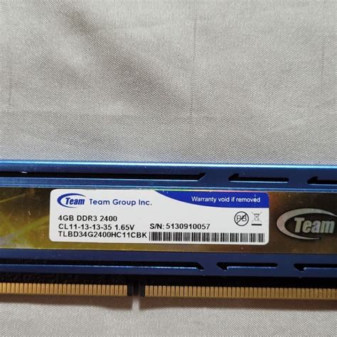 十銓 Team Group Ddr3 2400 4g桌機記憶體 蝦皮購物