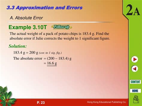 Ppt Approximation And Errors Powerpoint Presentation Free Download Id5011196