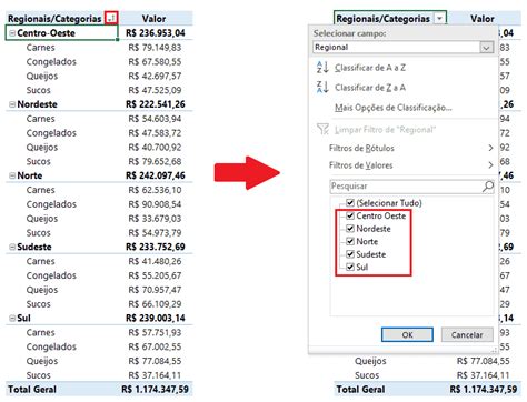 Como Filtrar Tabelas Dinâmicas No Excel Guia Do Excel