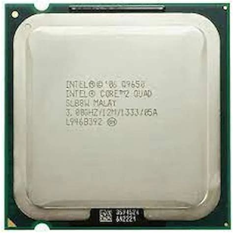 Intel Core Quad Processor Q M Cache GHz MHz FSB