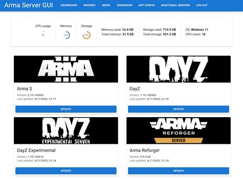 GitHub Fugasjunior Arma Server Manager A Web Administration Tool For