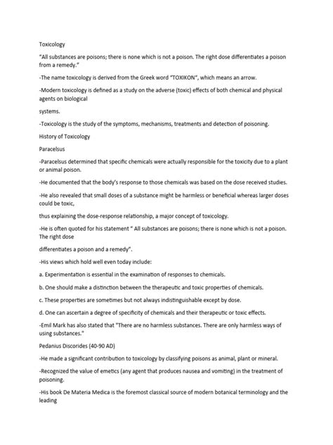 forensic 3 midterm pdf toxicology toxin