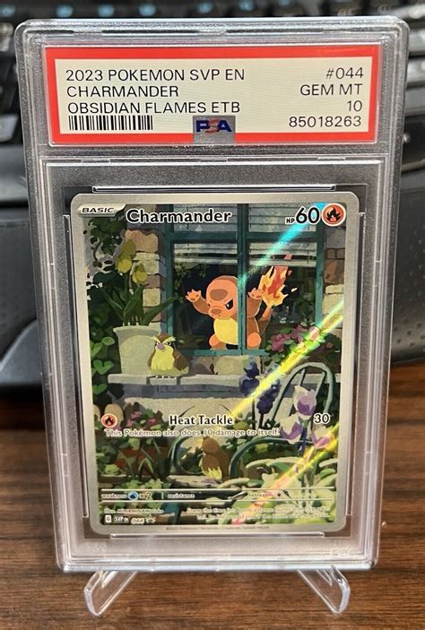 Charmander 2023 Scarlet And Violet Black Star Promo Svp044 Obsidian