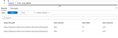 Sql Server Create Procedure COPY INTO Statement With Column Names From External Storage