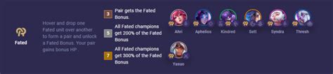 TFT Set Guide How To Play Fated Mobalytics