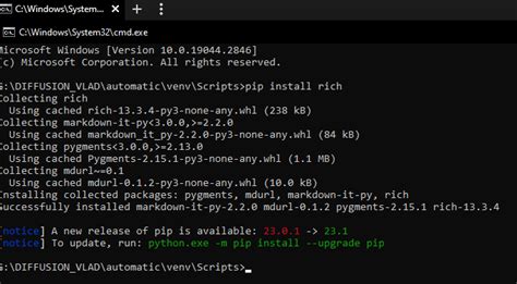 [issue] clean install on reports no module named rich · issue 291 · vladmandic sdnext · github
