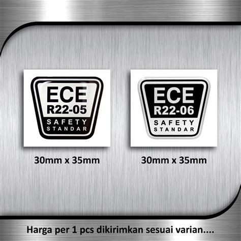 Jual Sticker Helm Ece Safety Standar Shopee Indonesia