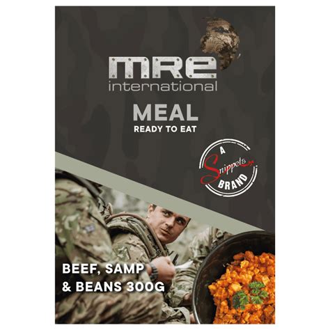 Beef Samp Beans 300g MRE International