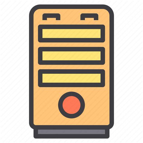 Case Computer Cpu Device Interface Technology Icon Download On Iconfinder