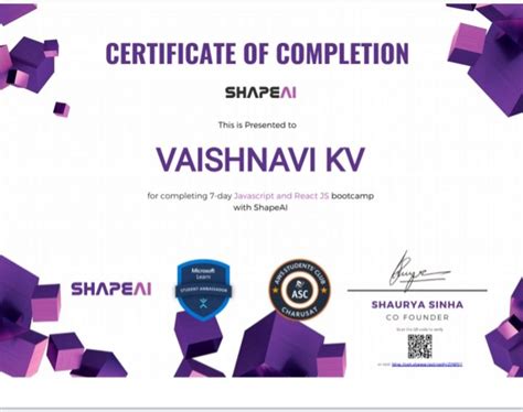 Vaishnavi Kv On Linkedin Javascript Experience Reactjs Html Learning