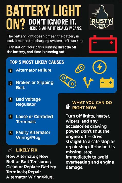 Battery Light On Heres What It Really Means