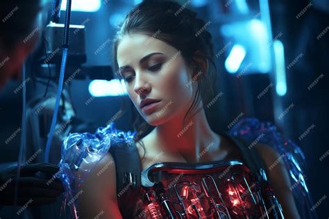 Inyección Intravenosa En Un Entorno Clínico Foto Premium