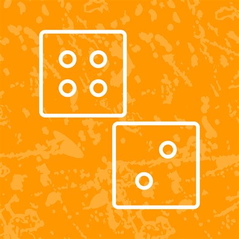 Unique Dice Vector Icon 18739590 Vector Art At Vecteezy