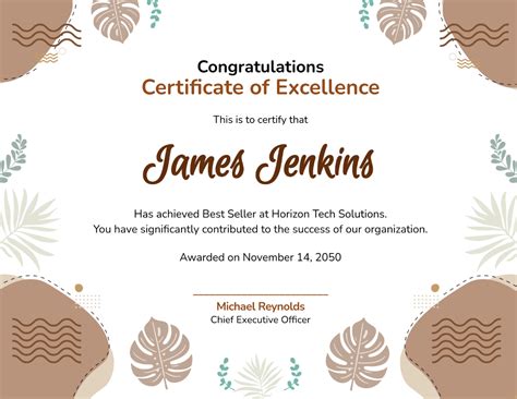 Free Printable Congratulations Certificate Template To Edit Online