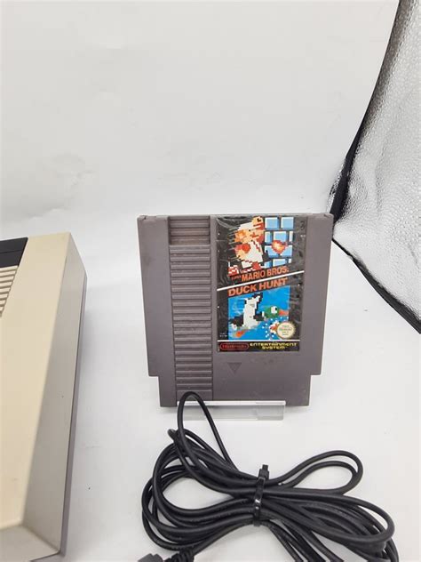 Nintendo Nes 8 Bit Classic Nes 01 1985 Console Original Smb Duck Hunt Game Zapper Set Of